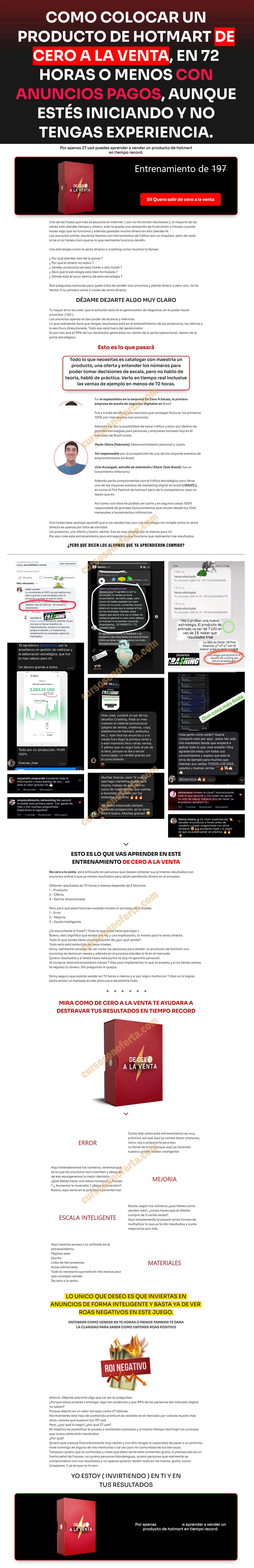 De cero a la venta - José Ruiz - cursosenoferta.com